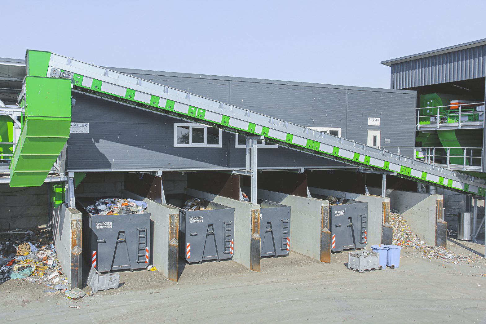 Gewerbemüllsortieranlage - Wurzer Umwelt